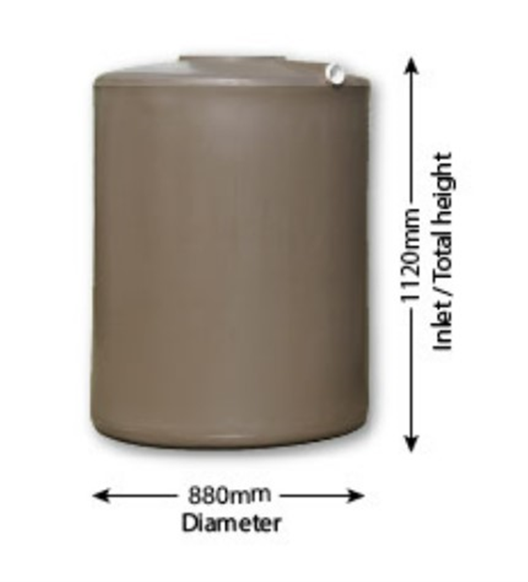 590ltr Smooth Poly Water Tank – Yolla Co-Op