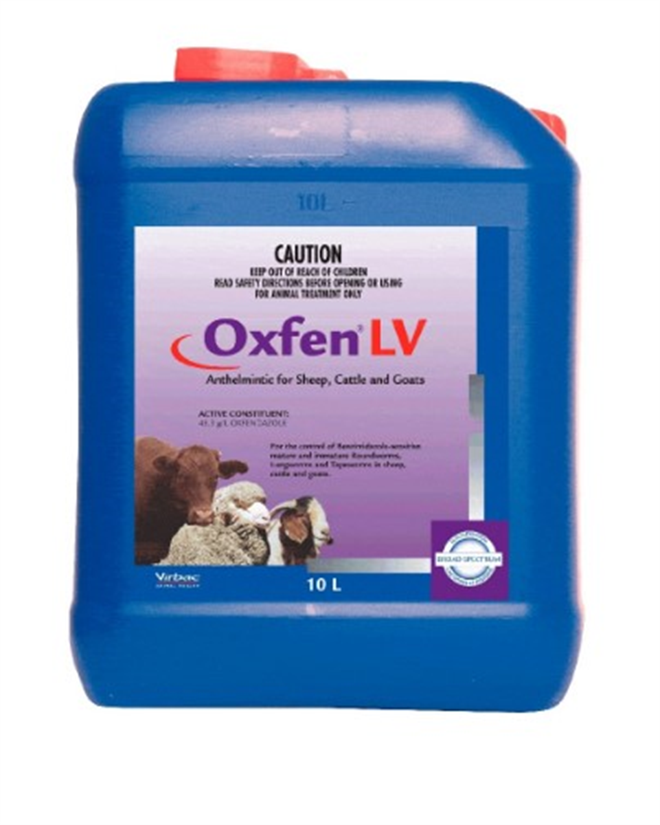 Oxfen LV 10ltr - Cattle Sheep & Goat – Yolla Co-Op
