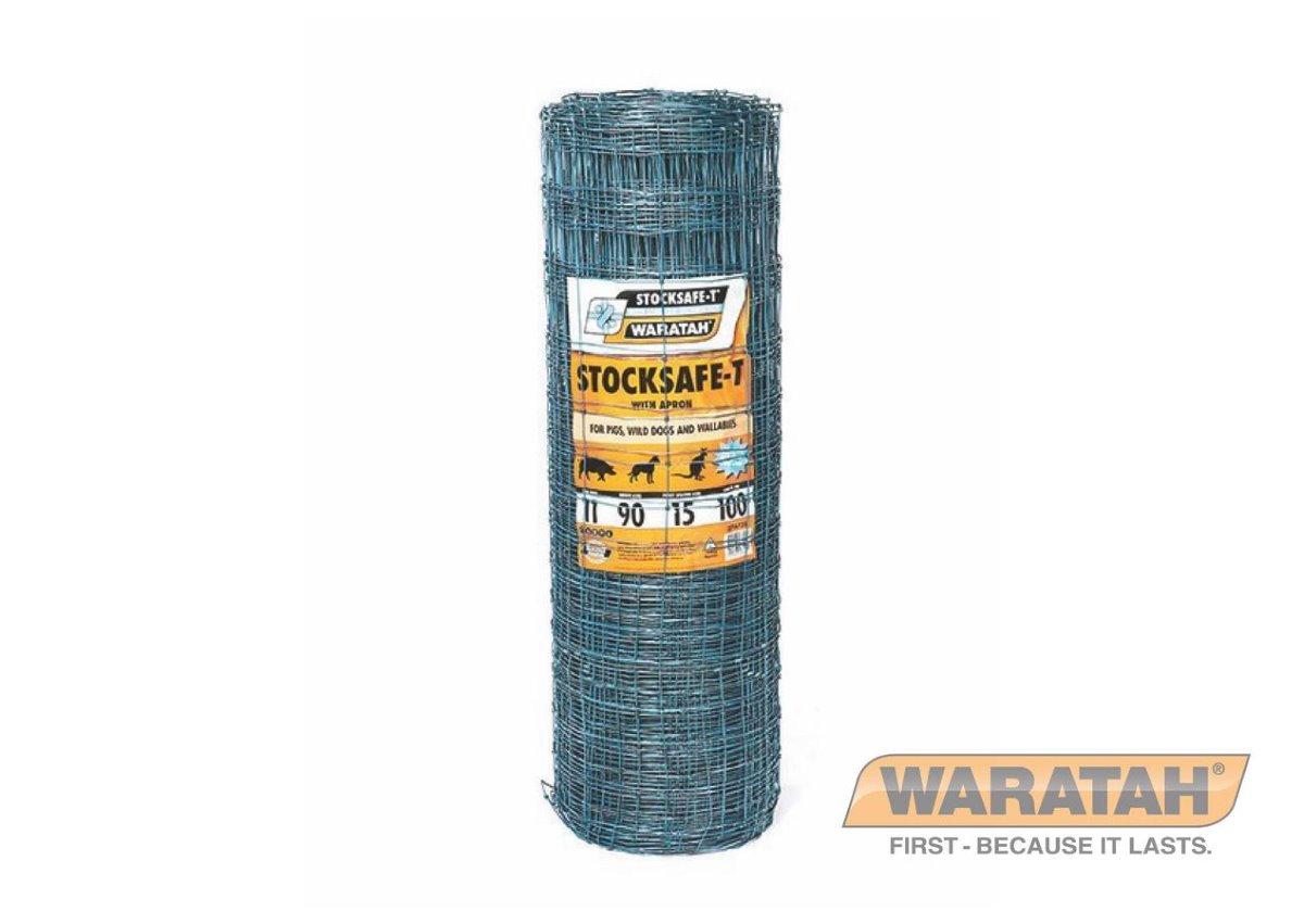 Wire - 11/90/15 -Stocksafe with Apron - 100m – Yolla Co-Op