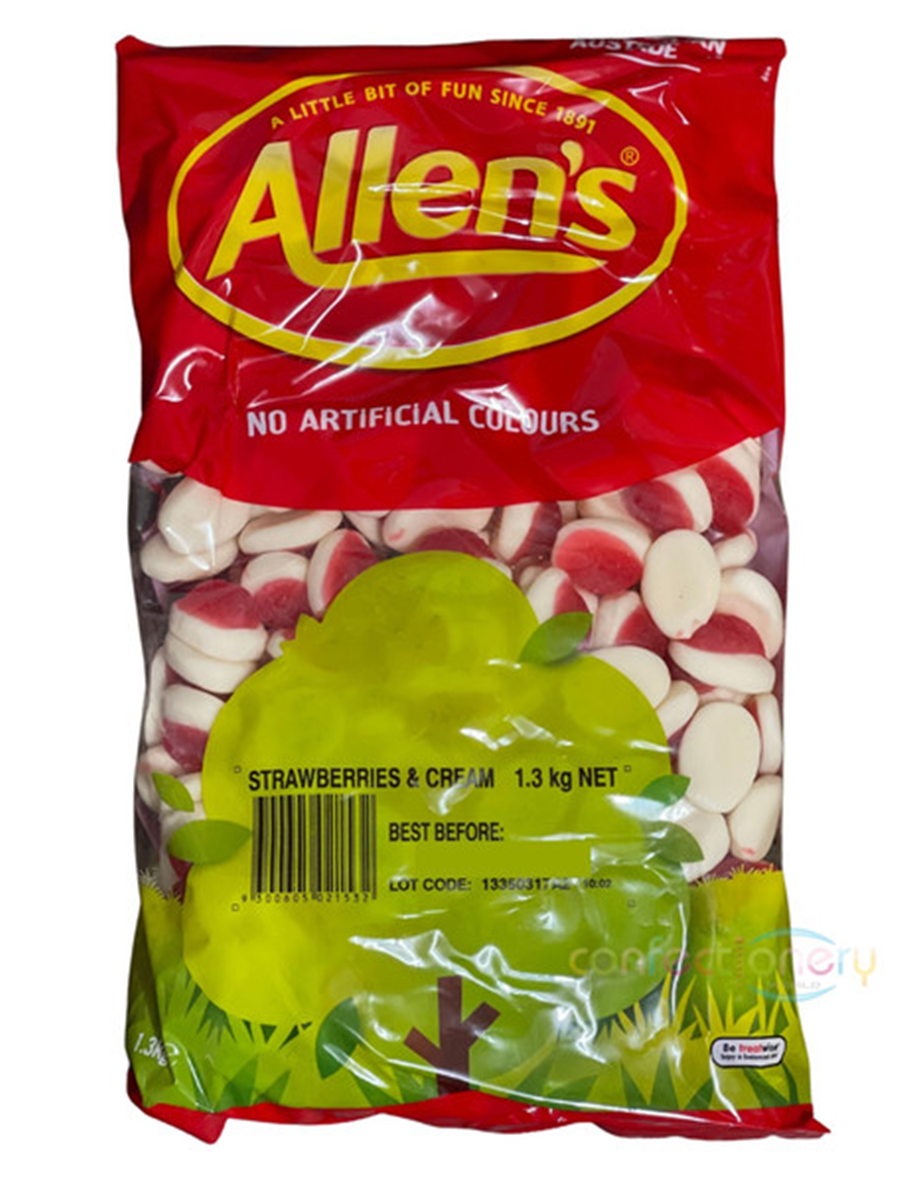 Allen's Strawberries & Cream 190g Price Allen's Strawberries & Cream ...