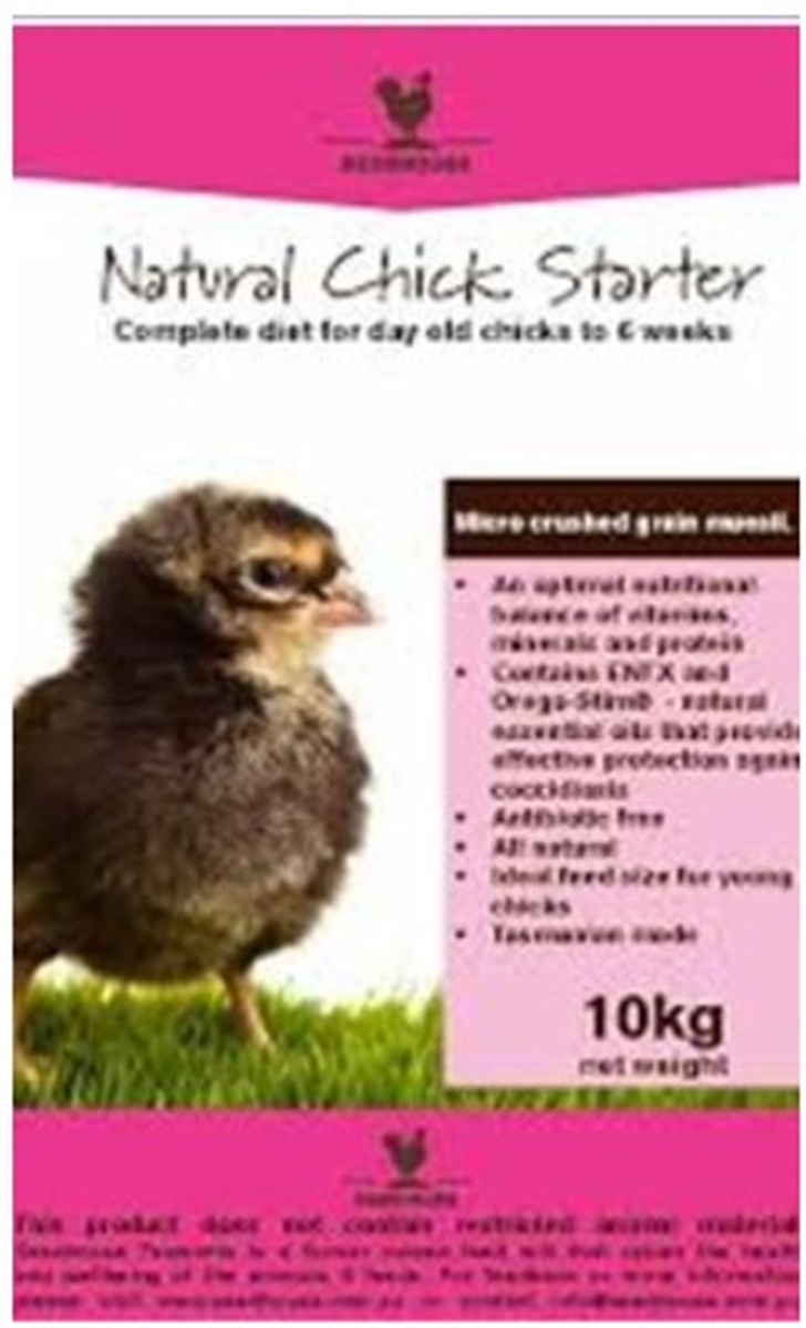 Seedhouse Natural Chick Starter 10Kg – Yolla Co-Op