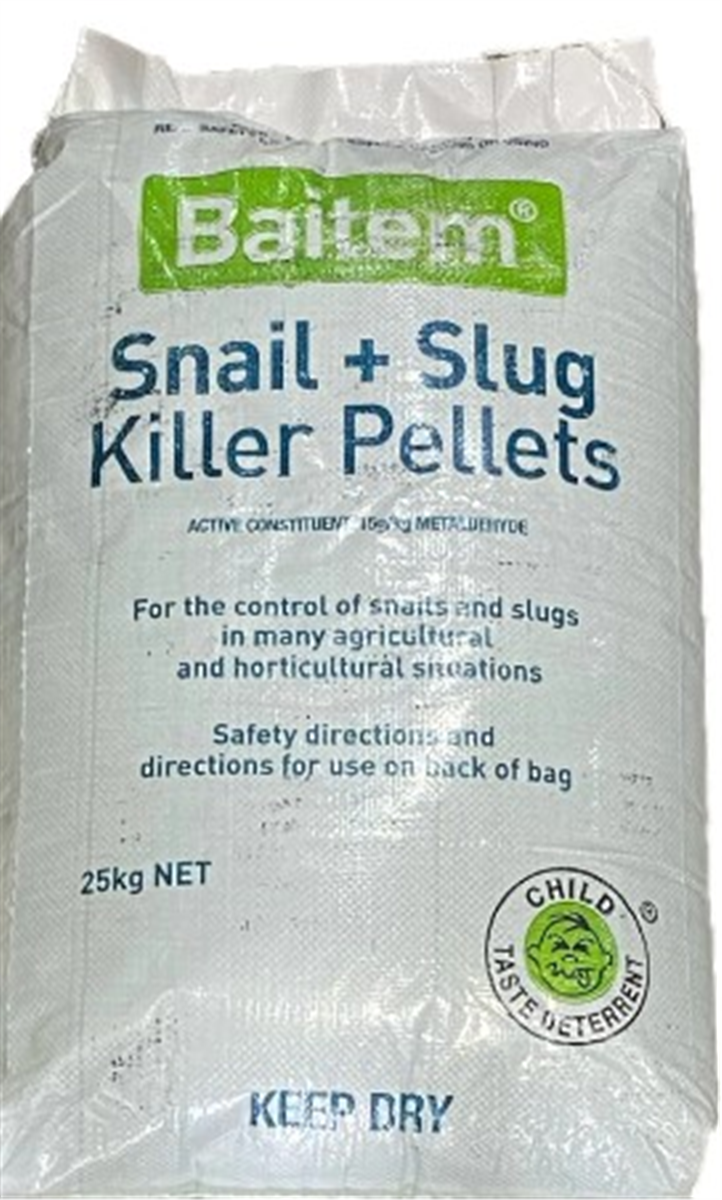 Baitem Snail & Slug Bait 25kg – Yolla Co-Op