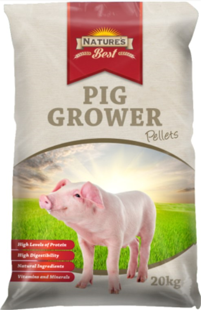Natures Best Pig Grower Pellets 20Kg – Yolla Co-Op