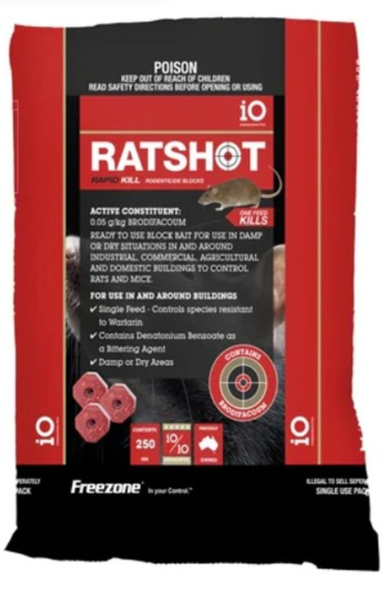 Ratshot Rapid Kill Block 250g RED – Yolla Co-Op