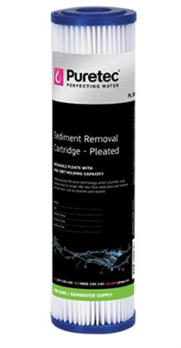 Filter - Puretec 20um 10inch Pleated Sediment Cartridge – Yolla Co-Op