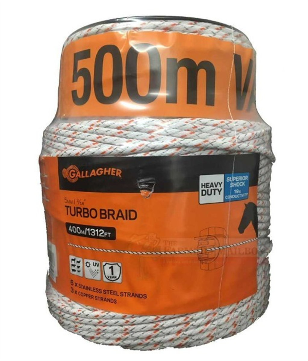 Gallagher Turbo Equine Braid - Value Pk 500m – Yolla Co-Op