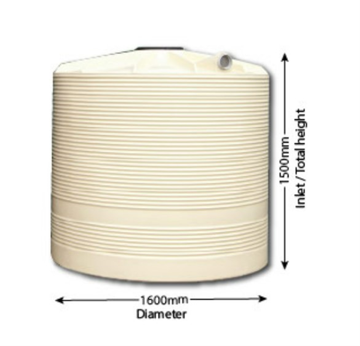 2200ltr Mini Orb Poly Water Tank – Yolla Co-Op